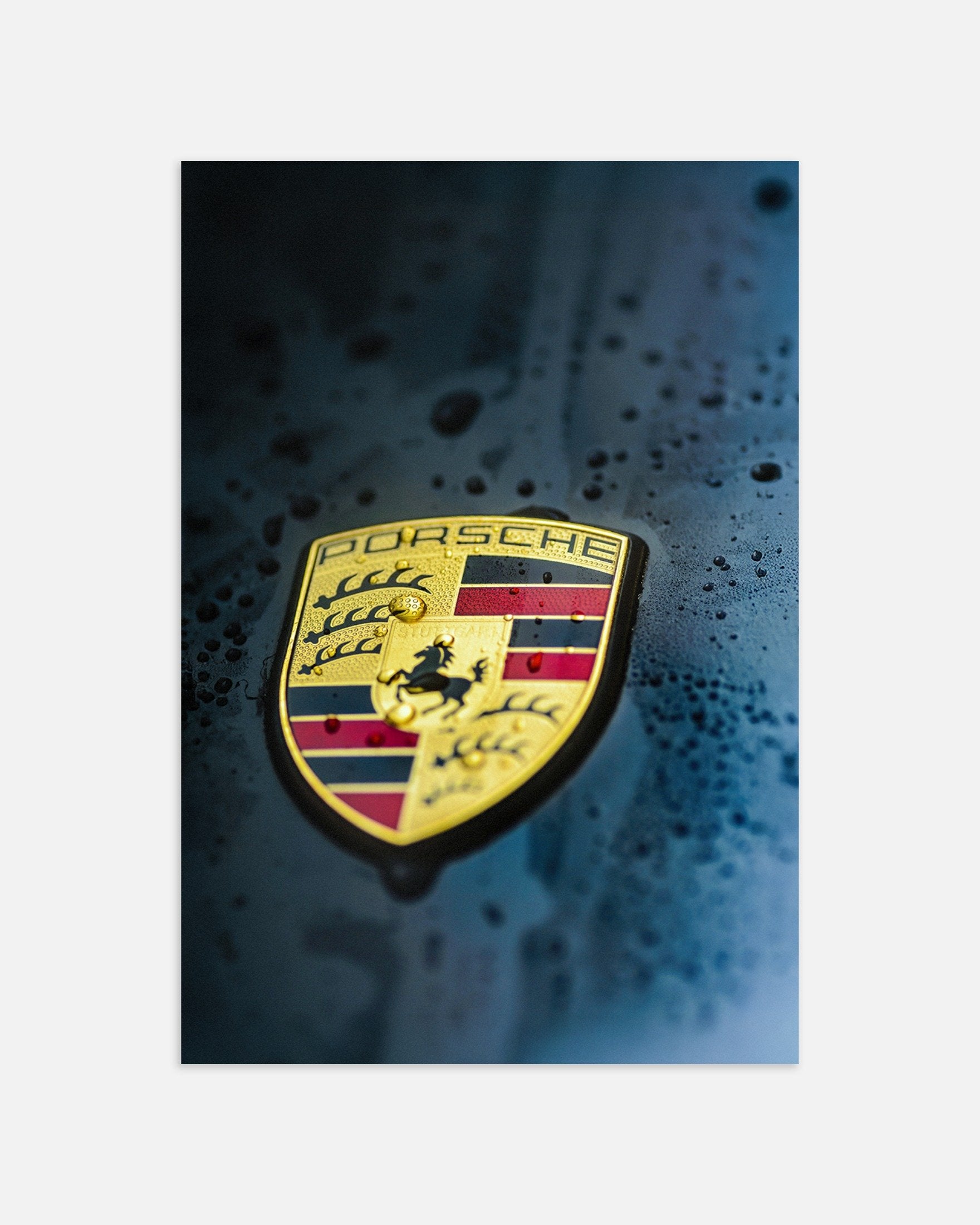 Porsche Emblem – Art Print | Posterscape.nz
