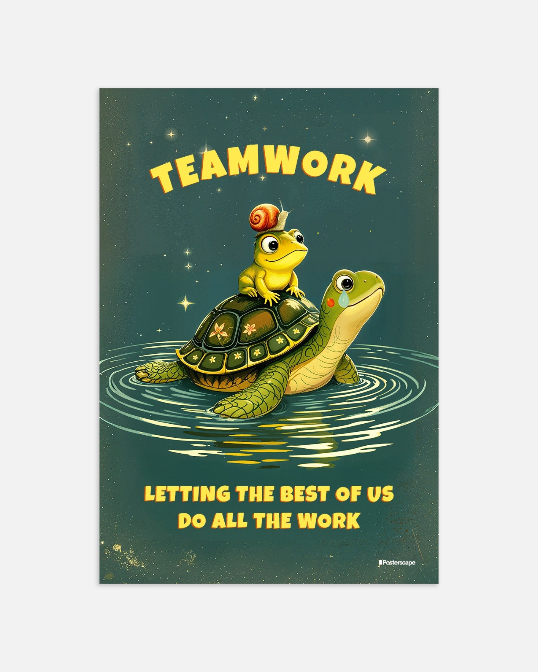 Teamwork: Not Always a Walk in the Park – Demotivational Poster ...